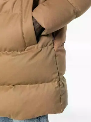 Woolrich Button-fastening Hooded Padded Coat