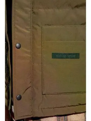Canada Goose Logo-patch Gilet - Green