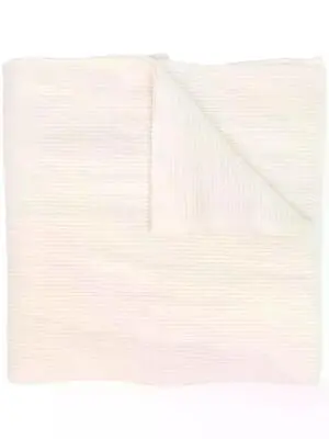 DIESEL® K-coder Ribbed Wool-blend Scarf - Neutrals