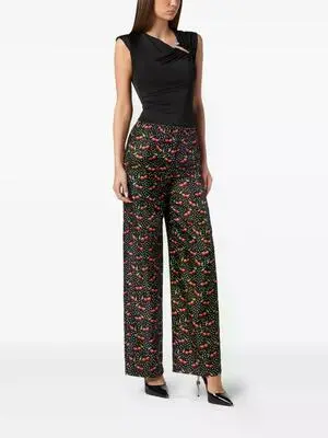 Philipp Plein Cherries Straight-leg Trousers