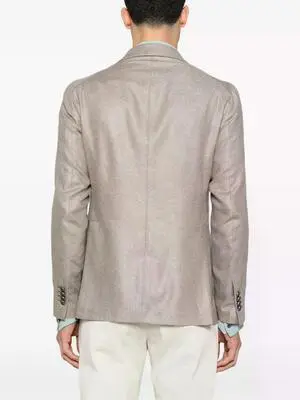 Tagliatore Single-breasted Blazer - Brown