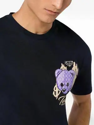 Philipp Plein Teddy T-shirt - Blue