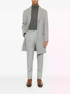 Brunello Cucinelli Herringbone-pattern Trousers