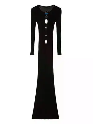 Off-White Cut-out Knitted Dress