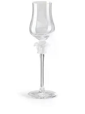 Versace Medusa Lumiere Grappa Glass - Neutrals