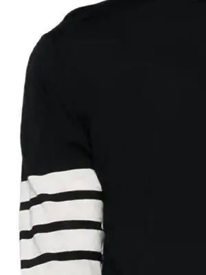 Thom Browne Fine-knit Polo Top