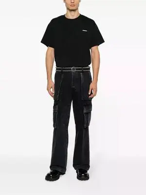 AMBUSH Logo-embroidered Crew-neck T-shirt
