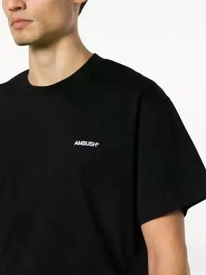 AMBUSH Logo-embroidered Crew-neck T-shirt