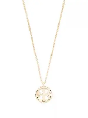 Tory Burch Logo-charm Necklace - Gold