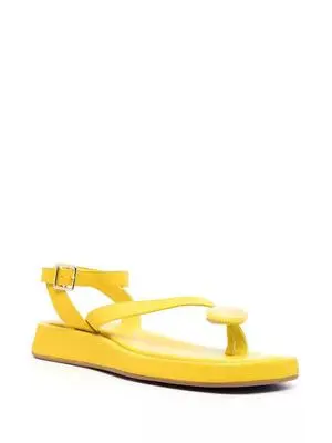 GIABORGHINI Leather Open-toe Sandals