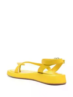 GIABORGHINI Leather Open-toe Sandals