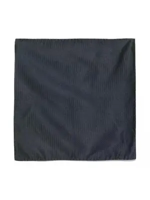 BOSS Pattern-jacquard Tie Set - Blue