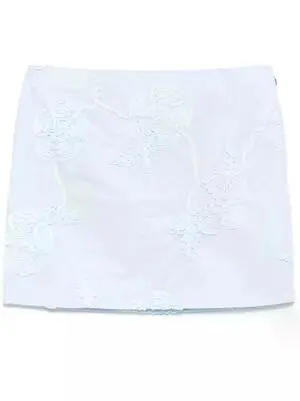 ROTATE BY BIRGER CHRISTENSEN Cotton Mini Skirt