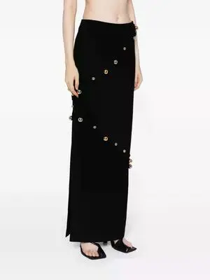 A.W.A.K.E. Mode Buttoned Pencil Skirt
