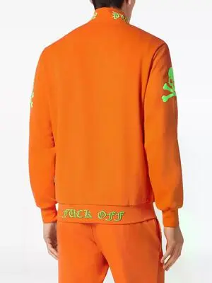 Philipp Plein Embroidered Bomber Jacket