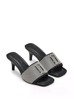 Marc Jacobs The Rhinestone J Marc 65mm Sandals