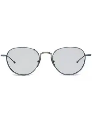 Thom Browne Round-frame Sunglasses - Silver