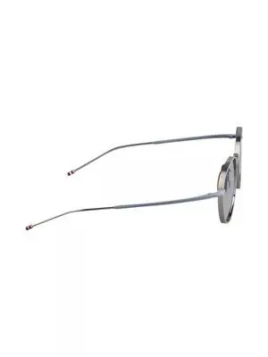 Thom Browne Round-frame Sunglasses - Silver