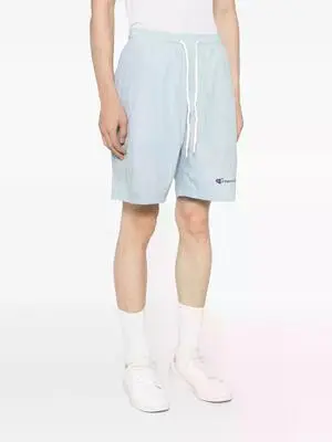GROUND ZERO Logo-print Knee-length Shorts