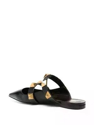 Valentino Garavani Roman Stud Flat Mules