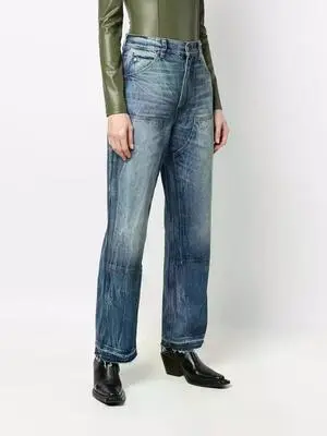 Amiri Bleached-wash Jeans