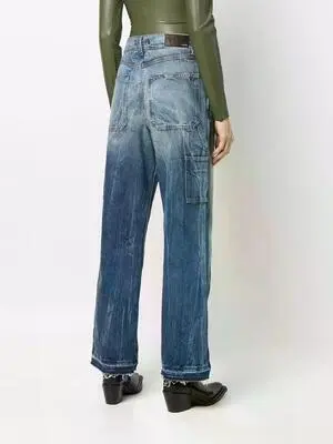 Amiri Bleached-wash Jeans