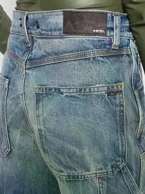 Amiri Bleached-wash Jeans