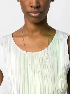 MARIA BLACK Sterling Pearl Chain Necklace