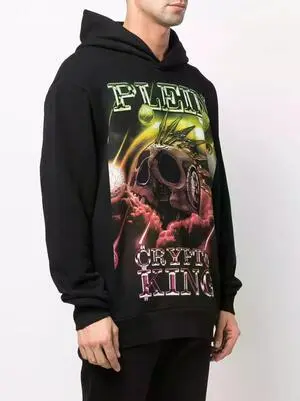 Philipp Plein Crypto King Hoodie