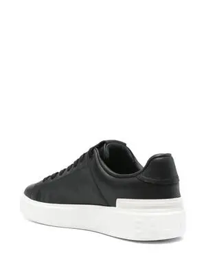 Balmain B-court Sneakers - Black