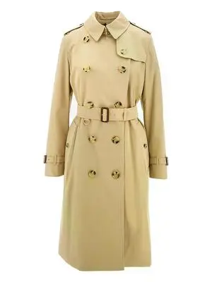 Burberry Double-breasted Cotton Trench Coat