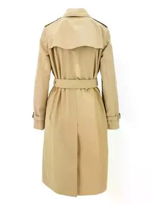 Burberry Double-breasted Cotton Trench Coat