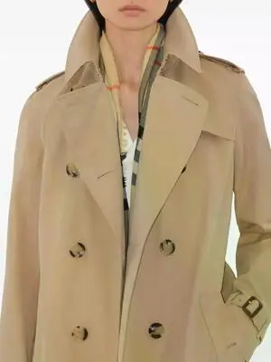 Burberry Double-breasted Cotton Trench Coat