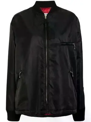 MAISON MARGIELA Single-stitch Logo Bomber Jacket