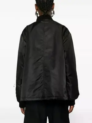 MAISON MARGIELA Single-stitch Logo Bomber Jacket