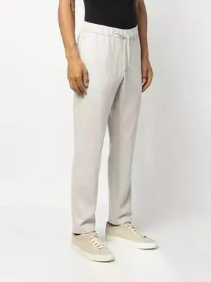 Herno Drawstring Straight-leg Trousers - Neutrals