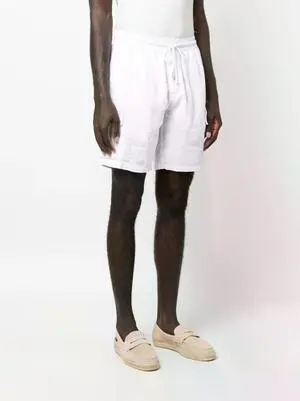Vilebrequin Logo-patch Linen Shorts