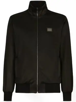 Dolce & Gabbana Logo-tag Zip-up Sweatshirt