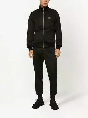 Dolce & Gabbana Logo-tag Zip-up Sweatshirt