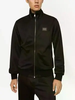 Dolce & Gabbana Logo-tag Zip-up Sweatshirt