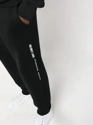 Helmut Lang Logo-print Cotton Track Pants