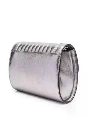 DELAGE Jeanne Metallic Cross-body Bag - Grey