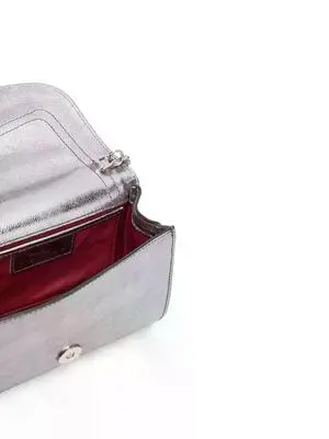 DELAGE Jeanne Metallic Cross-body Bag - Grey