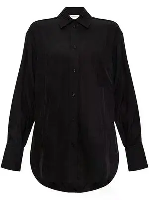 Victoria Beckham Monogram-pattern Button-down Shirt