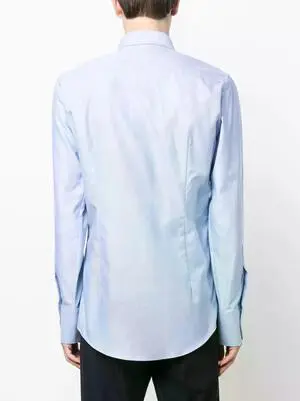 Dsquared2 Logo-print Long-sleeve Shirt - Blue