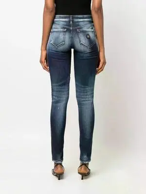 Philipp Plein High-waisted Jeggings