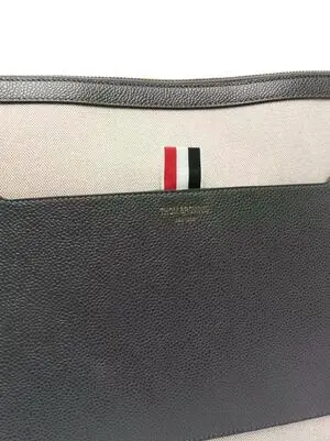 Thom Browne Two-tone Canvas Document Holder