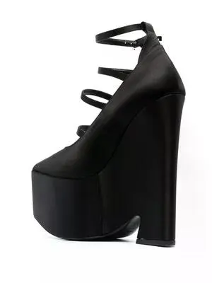 Versace Tempest 170mm Platform Pumps - Black