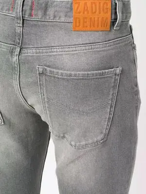 Zadig&Voltaire Stonewashed Cropped Jeans