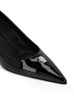 Philipp Plein 55mm Skull-appliqué Pumps